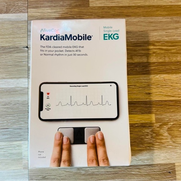 alivecor | Other | Alivecor Kardia Mobile Singlelead Ekg Monitor Black ...